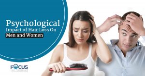 Psychological impact of hair loss on men and women